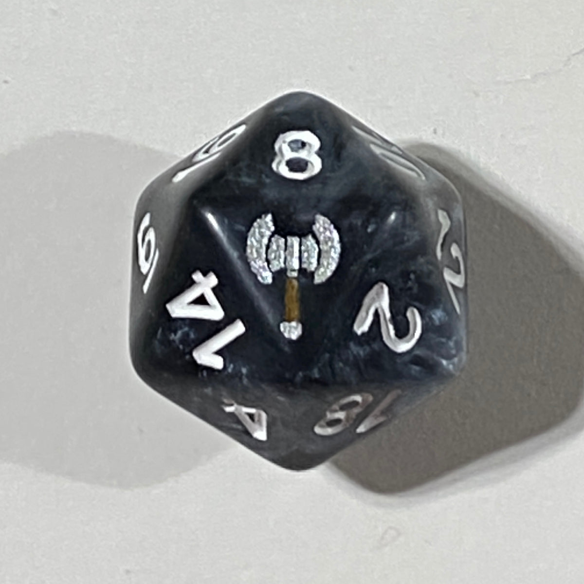 Custom D20 - Battle Axe – Radbadgergaming